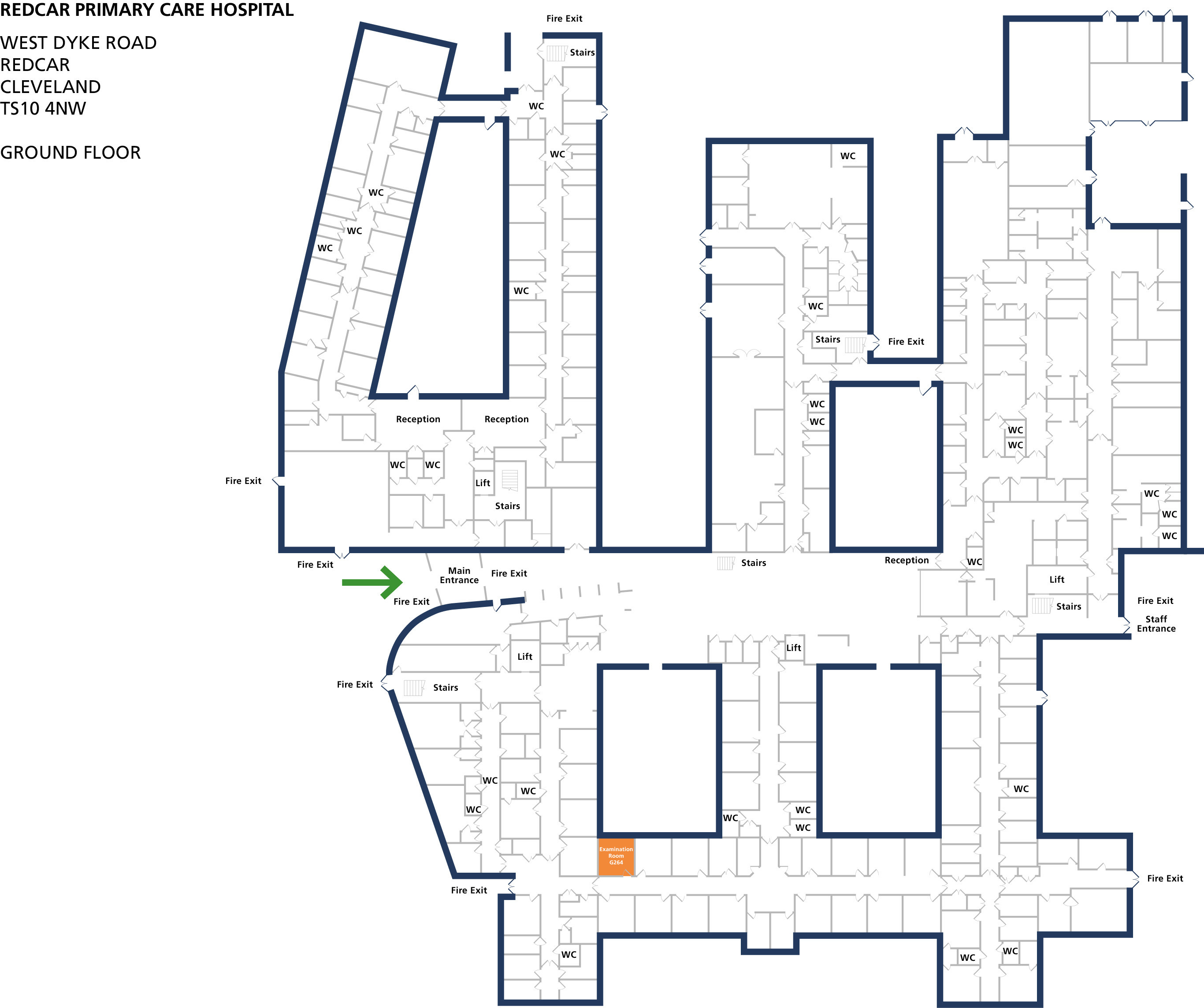 Examination room G264 | NHS Open Space